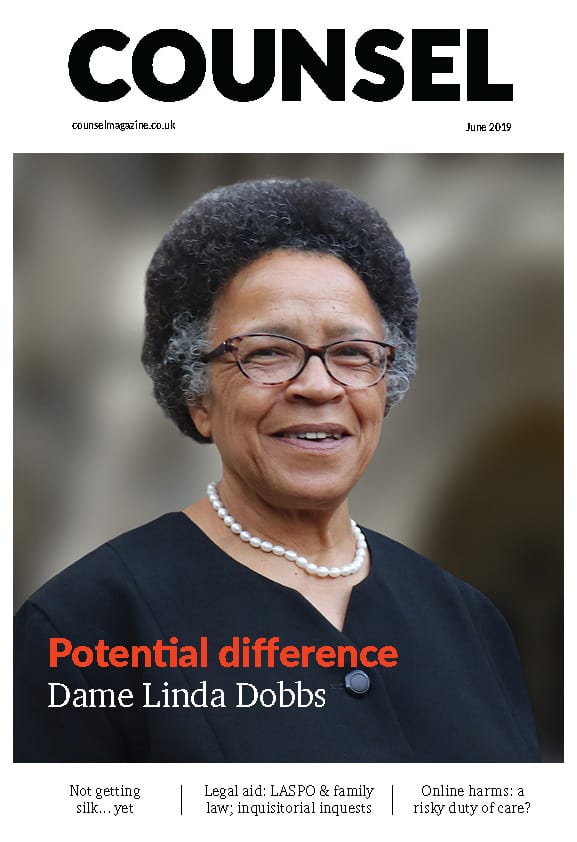 Counsel (2019 June , 7-9) has published Potential difference, an ...
